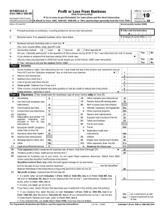 What is Schedule C? And Who Has to File It? - Form 1040